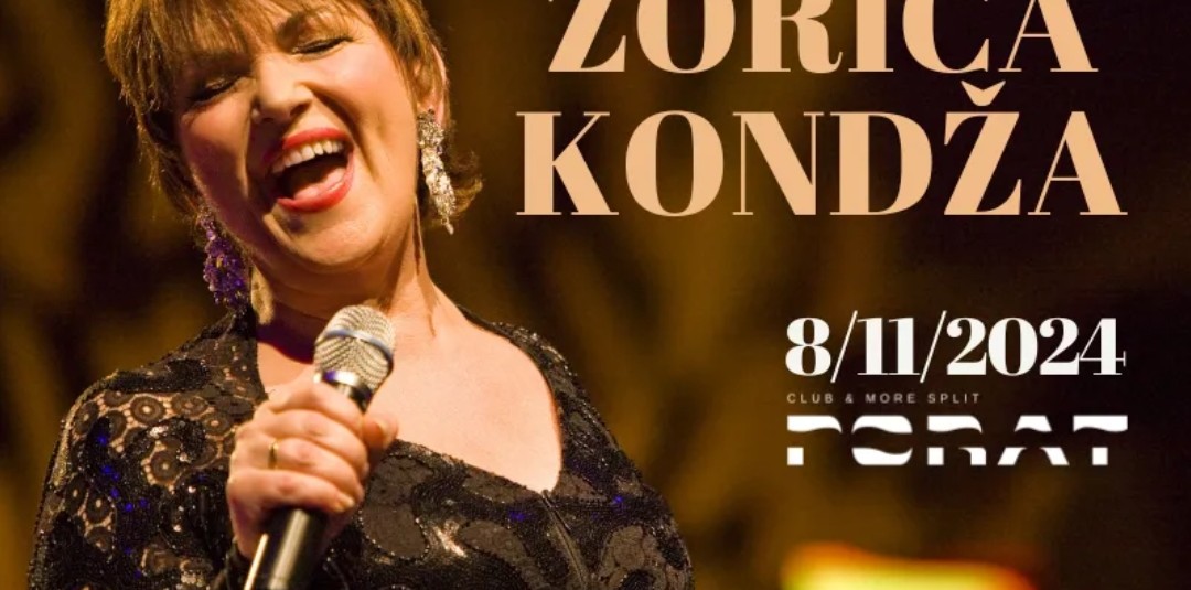 "Zorica Kondža u klubu Porat Split - 8.11.2024 - Grade Moj