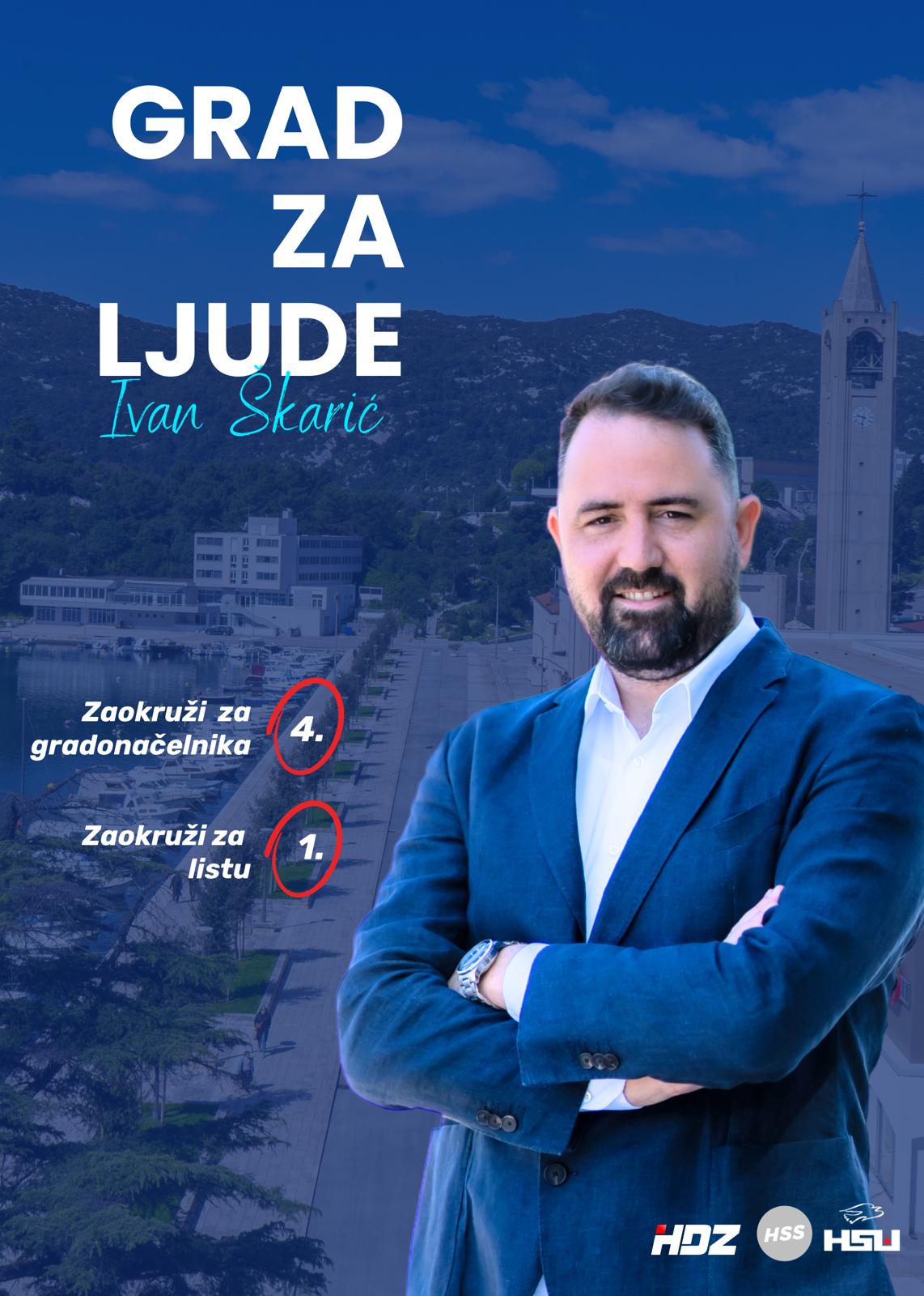 Ivan Škarić: Grad za ljude – HDZ-ov kandidat za gradonačelnika s timom ...